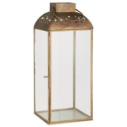 IB Laursen Laterne mit Dach-Muster Alexander 13 x 13 x 33 cm skandinavische Deko Online Shop