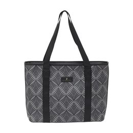Coming Copenhagen Shopper mit Palmenmuster Danica L44 x B12 x H33.5cm, schwarz skandinavische Deko Online Shop