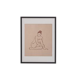 Bloomingville Bild Emmalou 32 x 1 x 42 cm, schwarz skandinavische Deko Online Shop