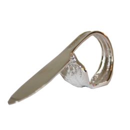 byRoom Serviettenring Messer 5 x 5 x 7cm, silber skandinavische Deko Online Shop