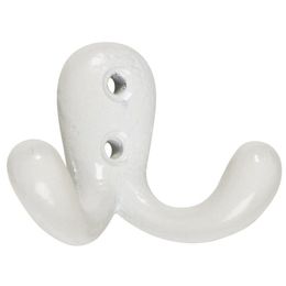 IB Laursen Haken aus Metall mini L6 x B3 x H4 cm, weiss skandinavische Deko Online Shop