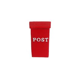 Det Gamle Apotek Kleiner roter Briefkasten f&uuml;r Wichtel 2 x 2 x 3,5 cm skandinavische Deko Online Shop