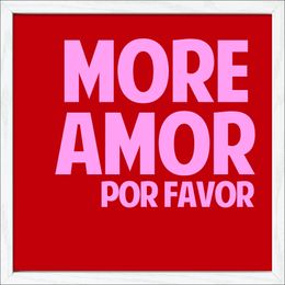 Pro Art Gerahmtes Bild MORE AMOR