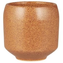 IB Laursen Blumentopf Saga braun H&ouml;he 8.3, &Oslash; 8.3 cm skandinavische Deko Online Shop