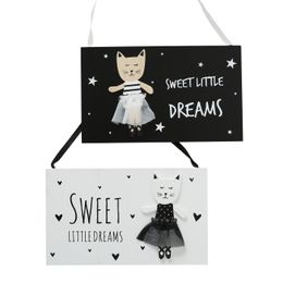 Boltze Schild Kitty 20 x 12 cm skandinavische Deko Online Shop