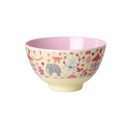 Rice Kleine Kindersch&uuml;ssel aus Melamin Fun Fair 300 ml &Oslash; 11 cm, H&ouml;he 6 cm, mint skandinavische Deko Online Shop