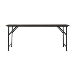 house doctor Klapp Tisch Party Schwarz, 180 x 80 x H&ouml;he 74 cm skandinavische Deko Online Shop