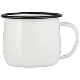 IB Laursen Becher Emaille 11,5 x 9,5 x 7,6 cm skandinavische Deko Online Shop