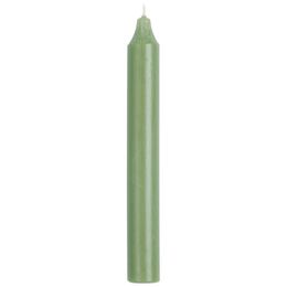 IB Laursen Rustikale Stabkerze 18 cm, &Oslash; 2,2 cm 18 cm, &Oslash; 2,2 cm, staubig gr&uuml;n skandinavische Deko Online Shop