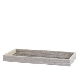 Chic Antique Morlaix Tablett aus Marmor rechteckig H4/L45/B22 cm, latte skandinavische Deko Online Shop