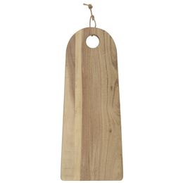 IB Laursen Schneidebrett mit Rundung und Lederschnur 50 x 20 cm skandinavische Deko Online Shop