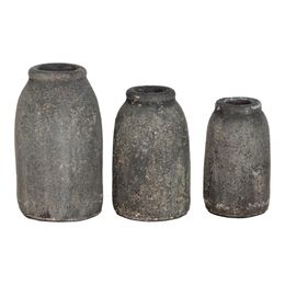 House Nordic Dekoratives Vasen 3er Set Velas &Oslash; 9-13, H&ouml;he 17-22 cm skandinavische Deko Online Shop