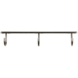 IB Laursen Hakenleiste f&uuml;r Unterseite 30,5 x 6,2 x 6 cm, antiksilber skandinavische Deko Online Shop