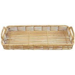 IB Laursen Tablett l&auml;nglich mit Henkeln 52,5 x 23 x 10,5 cm skandinavische Deko Online Shop