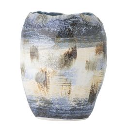 Bloomingville Nienna Vase aus Steingut &Oslash; 25,5 x H31 cm skandinavische Deko Online Shop