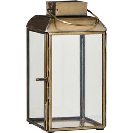 IB Laursen Metall Laterne mit abgerundetem Dach 7.8 x 7.8 x 15.5 cm skandinavische Deko Online Shop