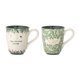 Bloomingville Grazia Weihnachtsbecher 2er &Oslash; 9xH10 cm skandinavische Deko Online Shop