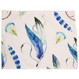 byRoom Tischset Feather 45 x 35cm, weiss skandinavische Deko Online Shop