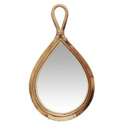 IB Laursen Handspiegel aus Bambus 20 x 1,4 x 36,5 cm, natur skandinavische Deko Online Shop