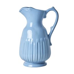 Rice Gro&szlig;er Keramik Krug Taubenblau 2500 ml, Taubenblau skandinavische Deko Online Shop