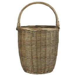 IB Laursen Hoher Korb mit Henkeln H: 54, &Oslash; 33 cm skandinavische Deko Online Shop