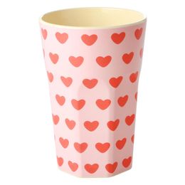 Rice Gro&szlig;er Melamin Becher Sweet Hearts 13 cm skandinavische Deko Online Shop