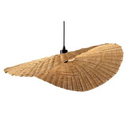 Invicta Interior Pendellampe Organic Living 2 Bambus 70 cm skandinavische Deko Online Shop