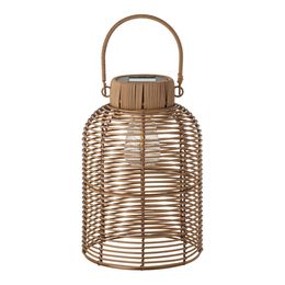 House Nordic Brentford Garten Lampe mit Solar, Polyrattan 30 cm, &Oslash; 20 cm skandinavische Deko Online Shop