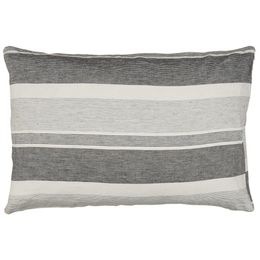 IB Laursen Kissenbezug mit Streifen 70 x 50 cm, grau skandinavische Deko Online Shop
