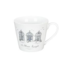 Krasilnikoff Happy Cup Tasse, Meer Auszeit 400 ml skandinavische Deko Online Shop