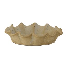 Bloomingville Solange Ofenform, Natur, Steingut &Oslash; 28 x H6,5 cm skandinavische Deko Online Shop