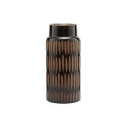 house doctor Vase Pimpri &Oslash;11 x H24cm, braun skandinavische Deko Online Shop