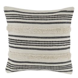 Chic Antique Aix Kissenbezug mit Muster Wei&szlig; L50/B50 cm, Wei&szlig; skandinavische Deko Online Shop