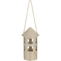 IB Laursen Vogelfutterhaus zum H&auml;ngen aus Keramik H&ouml;he 22.5, &Oslash; 12 cm skandinavische Deko Online Shop