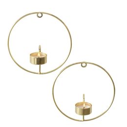 Boltze Teelichthalter Rumba 2 teilig L7 x &Oslash;17 cm skandinavische Deko Online Shop