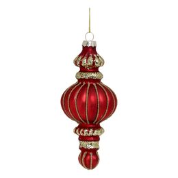 Chic Antique Roter Ornament Aufh&auml;nger H15,5/&Oslash; 6 cm, Rot skandinavische Deko Online Shop