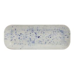Bloomingville Servierplatte Heather, Steingut 26,5 x 10 x 3 cm skandinavische Deko Online Shop