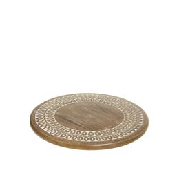 Chic Antique Tours drehbare Tapasplatte auf Sockel &Oslash; 40 cm, H&ouml;he 7 cm skandinavische Deko Online Shop