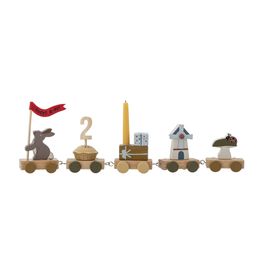 Bloomingville Geburtstags Dekoration Alfi 39 x 5 x 8,5 cm, mehrfarbig skandinavische Deko Online Shop