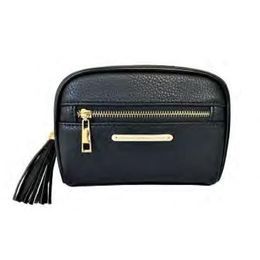 Coming Copenhagen Kosmetiktasche mit grober Textur Emilie L19 x B5 x H14cm, schwarz skandinavische Deko Online Shop