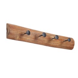 Invicta Interior Wandgarderobe Hemingway Recyclingholz 50 x 7 x 10 cm skandinavische Deko Online Shop