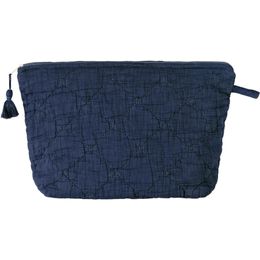 IB Laursen Kulturbeutel wattiert 28 x 8 x 18 cm, indigo skandinavische Deko Online Shop