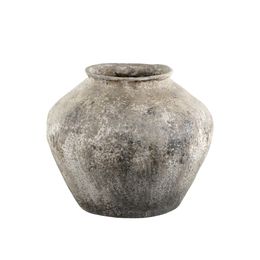 Chic Antique Gro&szlig;er Antik Topf H39/D32 cm antique creme skandinavische Deko Online Shop