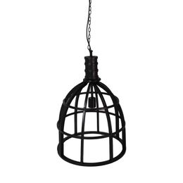 HSM Collection H&auml;ngelampe schwarz Metall &Oslash; 40 x 50 cm skandinavische Deko Online Shop
