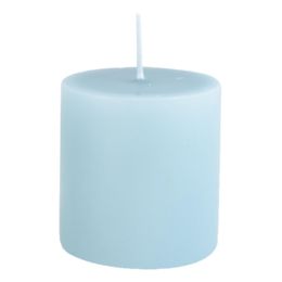 IB Laursen Stumpenkerze H&ouml;he 7,00 cm, &Oslash; 6,00 cm, hellblau skandinavische Deko Online Shop