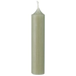 IB Laursen Stabkerze rustikal 11 cm, &Oslash; 2,2 cm khaki skandinavische Deko Online Shop