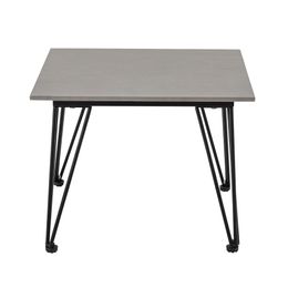 Bloomingville Tisch Mundo mit Betonplatte 55 x 55 x 42 cm, beton skandinavische Deko Online Shop