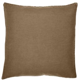 IB Laursen Kissenbezug einfarbig 50x50 cm 50 x 50 cm, chocolate skandinavische Deko Online Shop