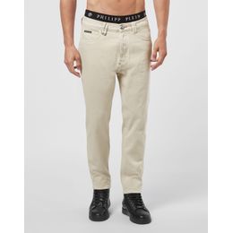 Philipp Plein Jeans Carrot Fit Iconic Plein