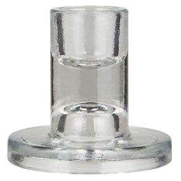 IB Laursen Kerzenhalter aus Glas f&uuml;r Stabkerzen H: 6, &Oslash; 6.5 cm, f&uuml;r &Oslash; 2,2 cm skandinavische Deko Online Shop